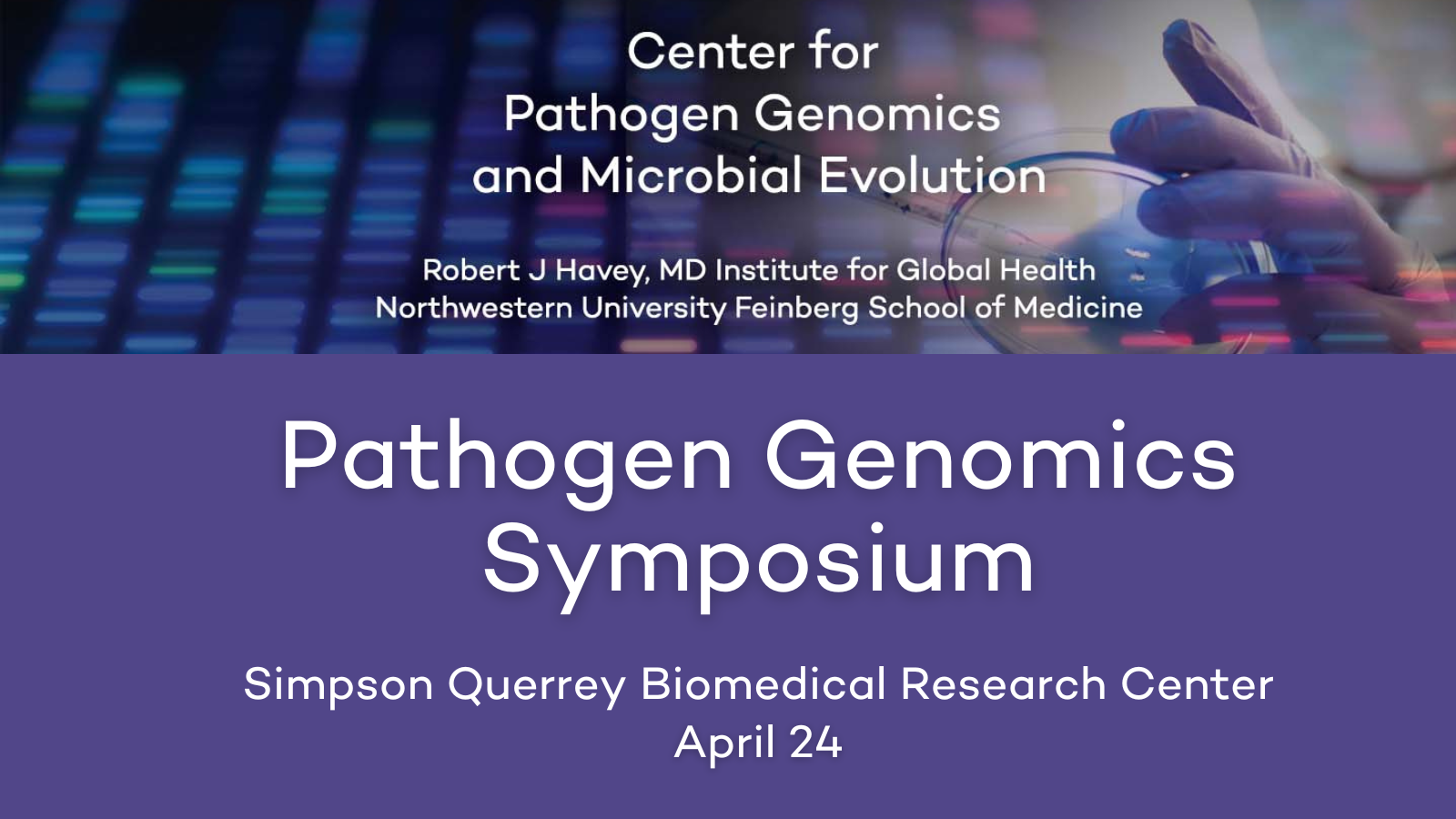 Center for Pathogen Genomics and Microbial Evolution : Robert J. Havey ...
